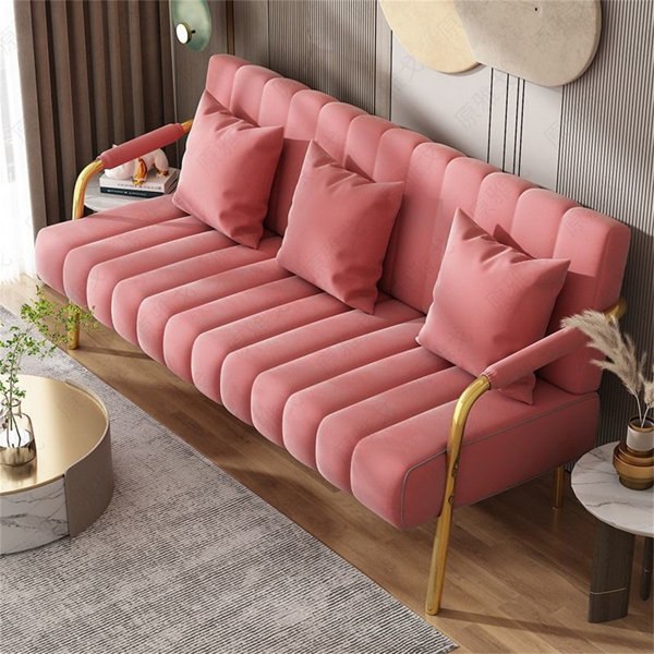 Mercer41 Farzona 47.24'' Velvet Sofa & Reviews | Wayfair
